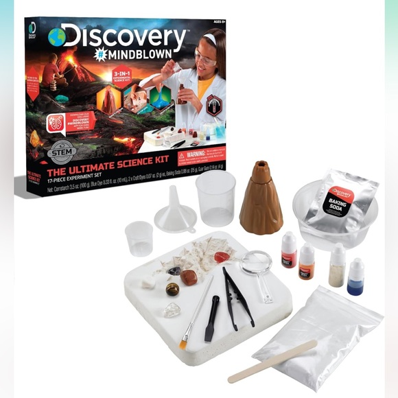 Discovery | Toys | New Discovery Kids Ultimate Science Experiment 7 Pc ...